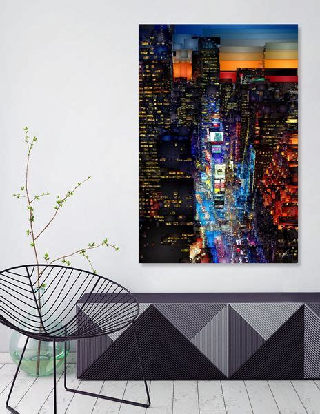 New York City Times Square Canvas Print By Rafael Salazar