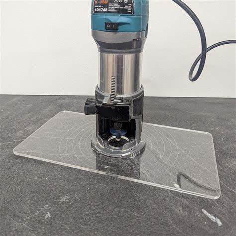 Large Acrylic Router Base Etsy