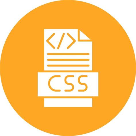Style Dillustration Vectorielle Du Code Css Vecteur Premium