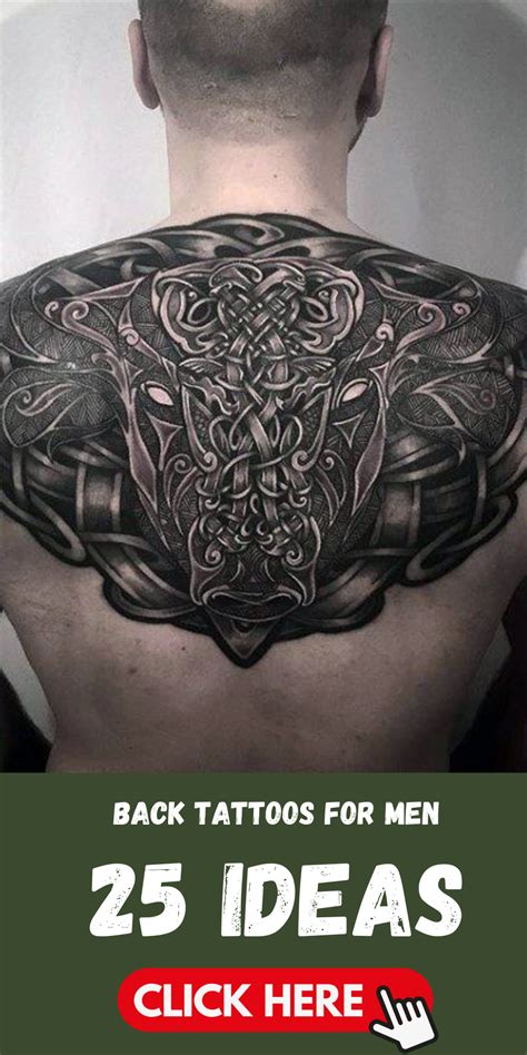 Back Tattoo Designs For Men 25 Captivating Ideas Artofit
