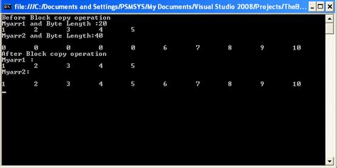 The Buffer Class In C