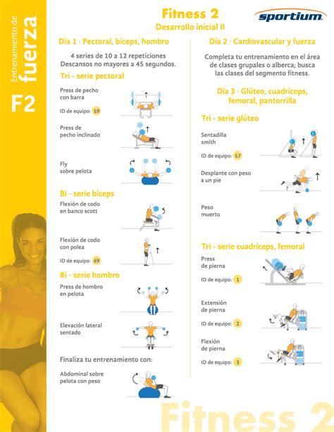 Rutina Sportium Fitness 2 Sportium