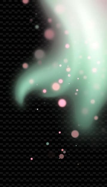Flutter Aurora Gently Fluttering Lights That Dance Softly Glowing Gen Png Sparking Light