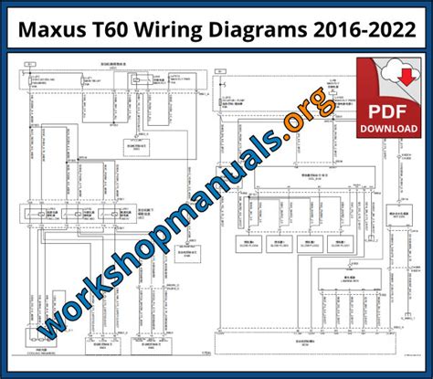 Maxus T60 2016 2022 Workshop Manual Pdf Service And Repair Guide