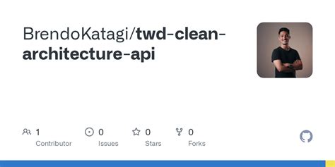 GitHub BrendoKatagi Twd Clean Architecture Api