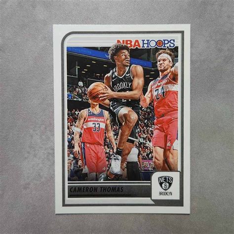 【正版】 2023 24 Nba 籃網 Cameron Thomas 湯瑪斯 Hoops No64 蝦皮購物