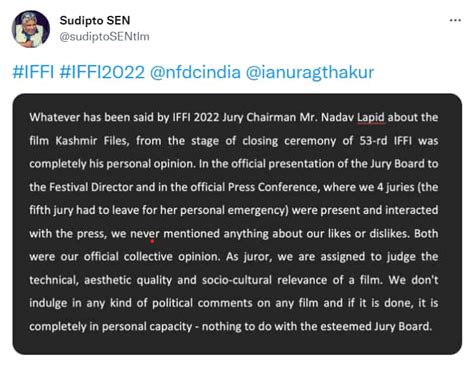 The Kashmir Files पर विवादित बयान देकर फंसे Nadav Lapid Iffi ज्यूरी ने