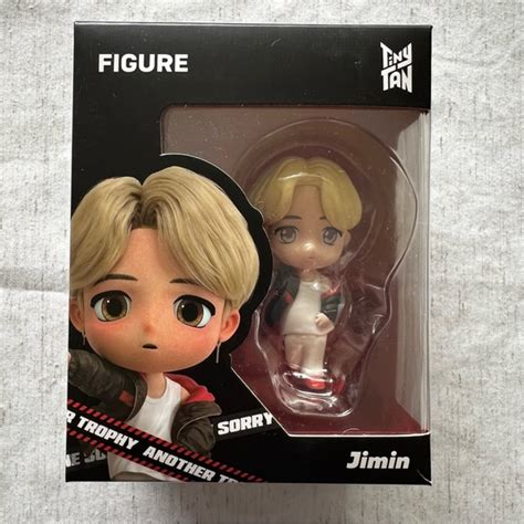 Bts Other Jimin Official Bts Tiny Tan Mic Drop Figure Poshmark