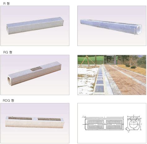 원심력사각수로관 R Rg Rdg형 원심력사각수로관 산성콘텍 식생블록 보강토 Vr관 흄관 등 토목자재