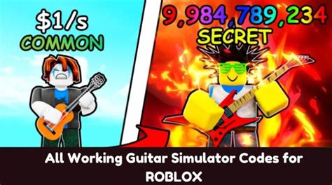 Guitar Simulator Codes July 2026 Updated Mrguider