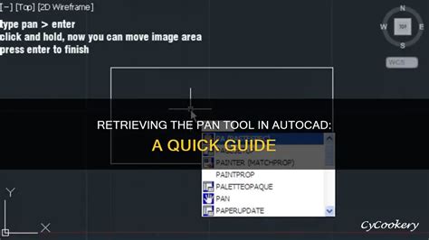 Retrieving The Pan Tool In Autocad A Quick Guide CyCookery
