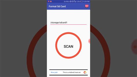 Format Memory Card Android App Financial Report