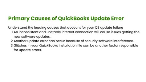 PPT QuickBooks Update Error 1625 Troubleshooting Guide PowerPoint Presentation ID 13349137