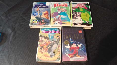 Assorted Vhs Tapes Disney Heidi 4648020783
