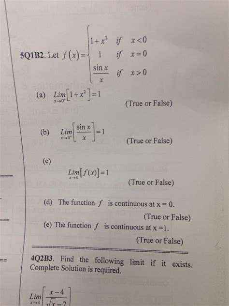 solved let f x {1 x 2 if x 0