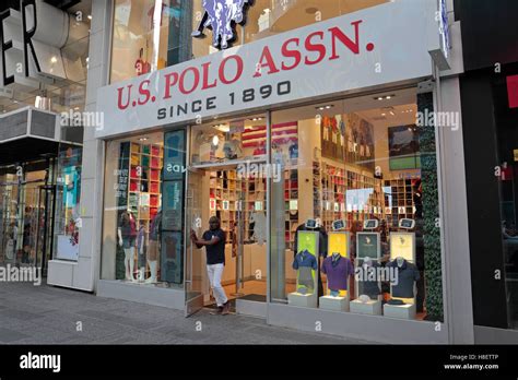 A U.S. Polo Assn.store in Manhattan, New York City, United States Stock ...