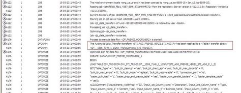 named pipe error occurred in push down performance businessobjects