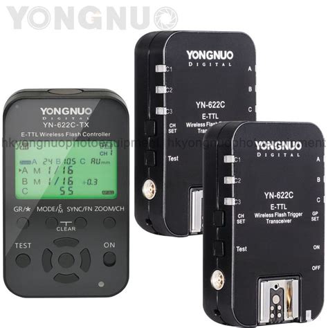 Yongnuo YN C TX YN C Wireless TTL Flash Controller Trigger Transceiver Wireless