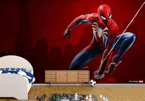 خرید پوستر دیواری پسرانه طرح کاپیتان آمریکا و ابرقهرمان‌ها چاپ دی تولید کننده کاغذ دیواری سه