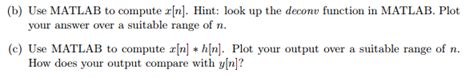 Solved Matlab Signals Deconvolution Each Sequence Is