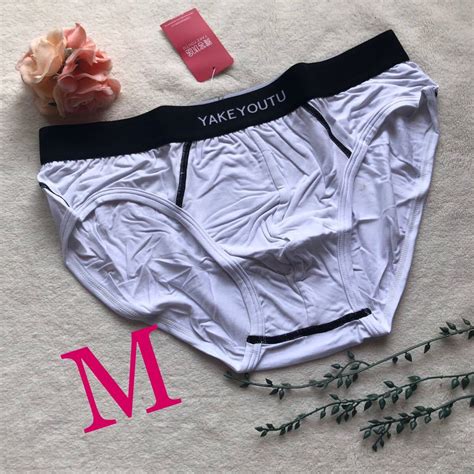 【未使用】新品 メンズ Lサイズ Yakeyoutu ホワイト ロゴ ワイルド エロカッコいい ビキニ ブリーフ ビキニブリーフの落札情報詳細 ヤフオク落札価格検索 オークフリー