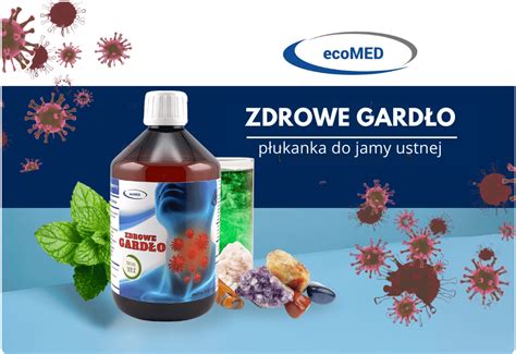 Zdrowe Gardło Ekstrakt Z Mięty Minerały Chlorofile 500 Ml Ecomed Sklep Internetowy Enaturalnie Pl