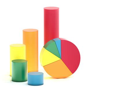 3d 렌더링에 의한 원형 차트 및 막대형 차트 그림 막대 그래프에 대한 스톡 사진 및 기타 이미지 막대 그래프 흰색 배경 0명 Istock