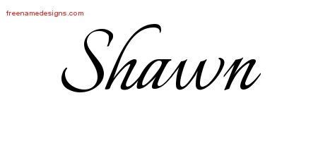 Shawn Archives Free Name Designs