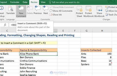 Creating And Editing Excel Comments To Cells An Ultimate Guide