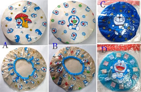 Doraemon Shower Cap Beauty And Personal Care Bath And Body Hair Removal On Carousell