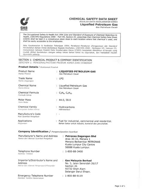 Appendix L2 Msds Lpg 1 Pdf
