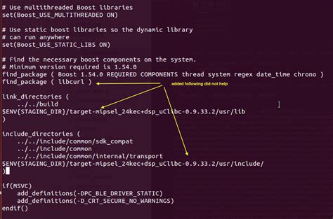 openwrt compiling package depended on libcurl for developers