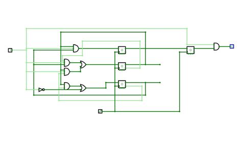 Circuitverse 01111 Sequence Detector