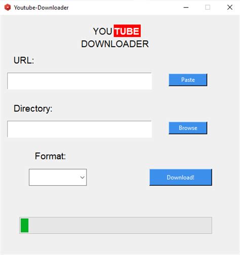 Github Deherschelyoutube Downloader Youtube Downloader