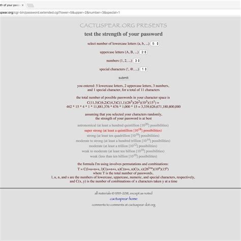 Test The Strength Of Your Password