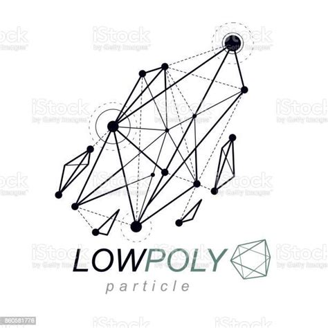 추상적인 벡터 기하학적 형태 3 차원 모양입니다 통신 기술 현대 상징 0명에 대한 스톡 벡터 아트 및 기타 이미지 0명 3차원 형태 가장자리 Istock