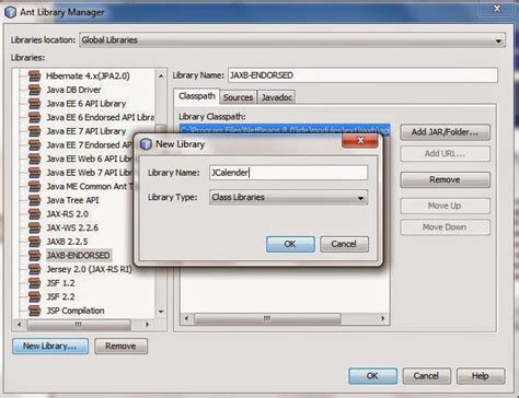 Adding A Calendar In Netbeans Program Desktop