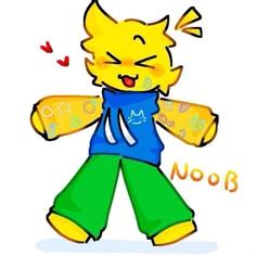 Cute Noob Cute Drawings Roblox Funny Cute Doodles