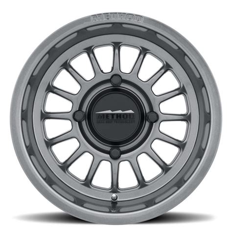 Method Mr411 Gloss Titanium 15x10 4x156 25 Car Truck And Suv Wheels