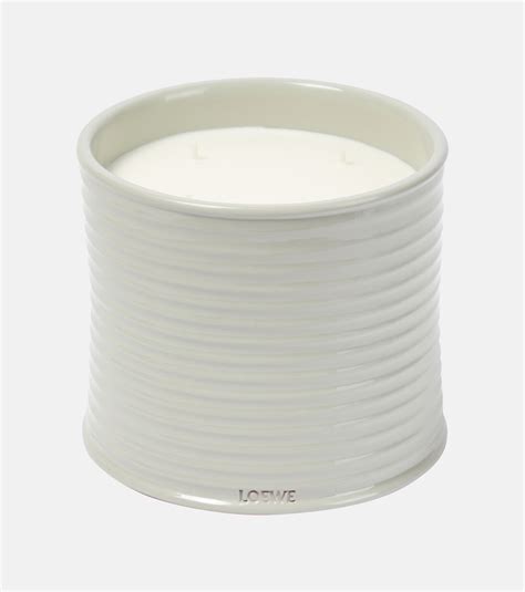 Mushroom Large Scented Candle In Beige Loewe Home Scents Mytheresa