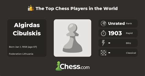 Algirdas Cibulskis Top Chess Players