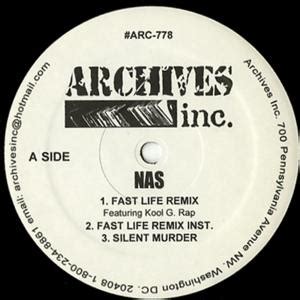Used Nas Fast Life Remix Life S A Bitch Remix Record Cd Online Shop Jet Set