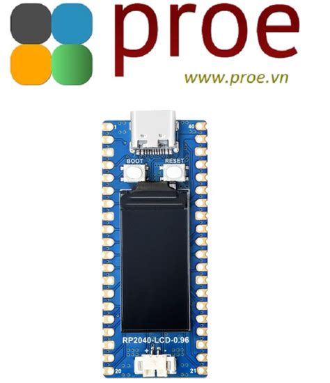 Rp2040 Lcd 0 96 A Pico Like Mcu Board Based On Raspberry Pi Mcu Rp2040