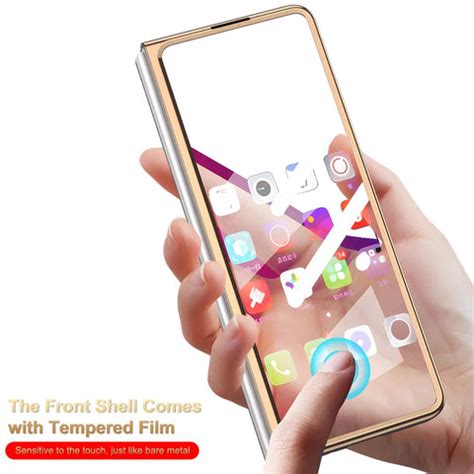 Samsung Galaxy Z Fold 5 Deer Pattern Glass Case Perfectcasein