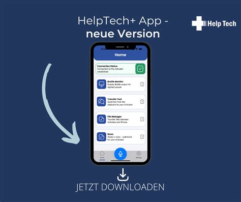 Helptech App Neue Version