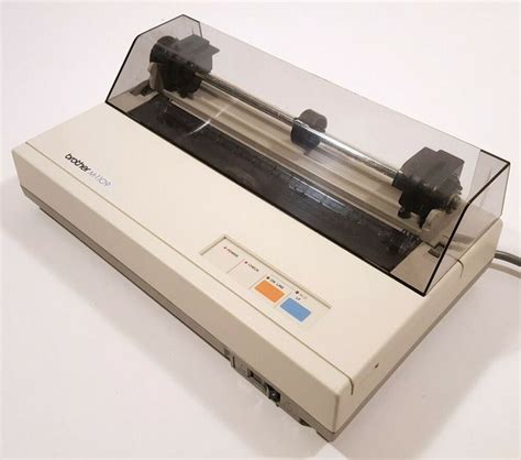 1987 Brother Dot Matrix Computer Printer Printer Old Computers Matrix