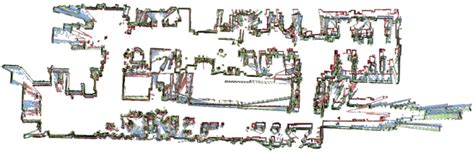 Overlapping Of The Maps Obtained With Each Algorithm Gmapping Blue Download Scientific