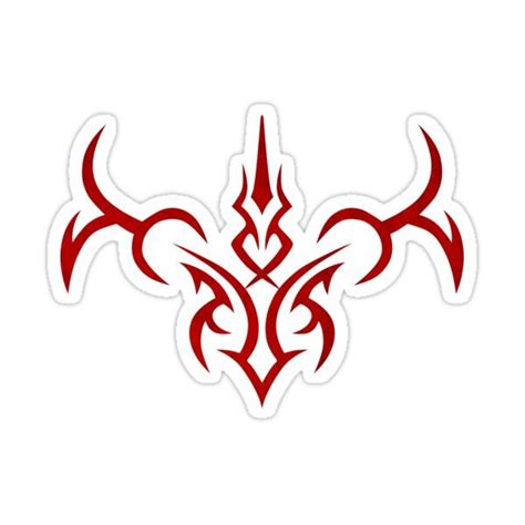 Fate Hakuno Kishinamis Command Seal Sticker For Sale By Fiction