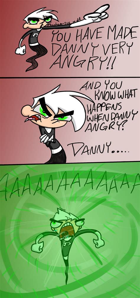 Angry Danny By Phantom Ice On Deviantart