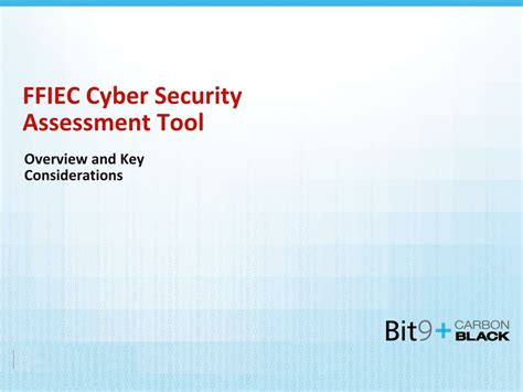 Ppt Ffiec Cyber Security Assessment Tool Powerpoint Presentation Free Download Id8937344